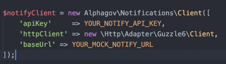 Acceptance Testing A Php Application That Uses Notify Dxw