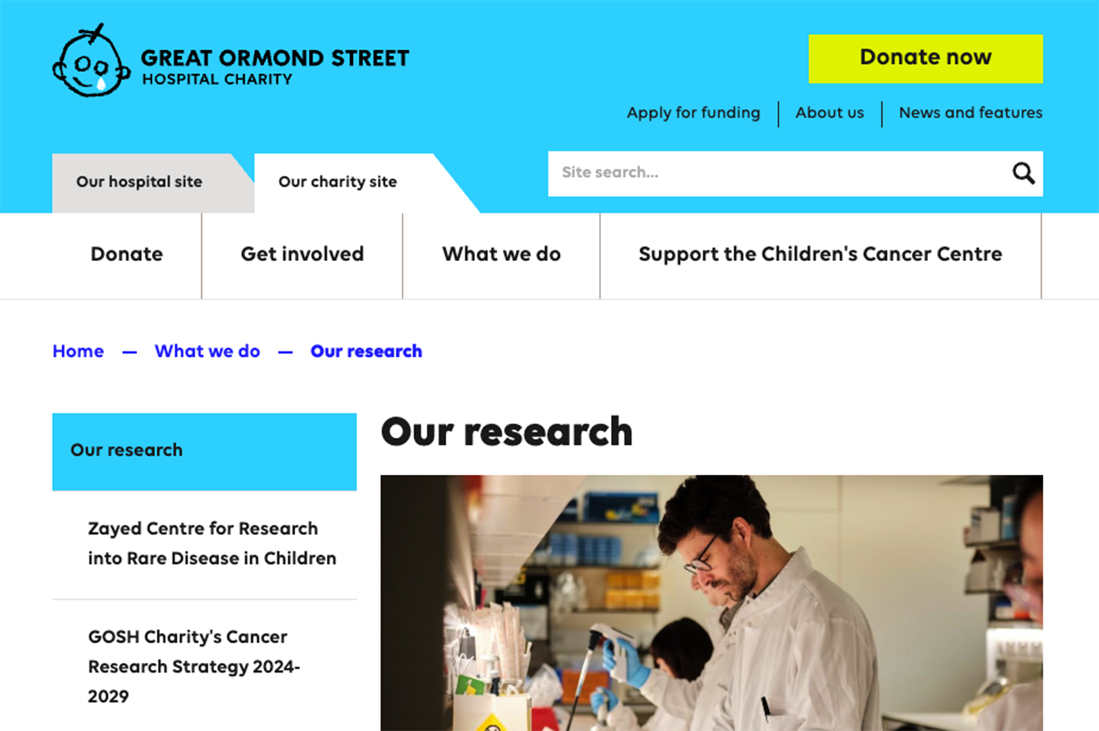 Stabilising and strengthening Great Ormond Street's web platform - dxw